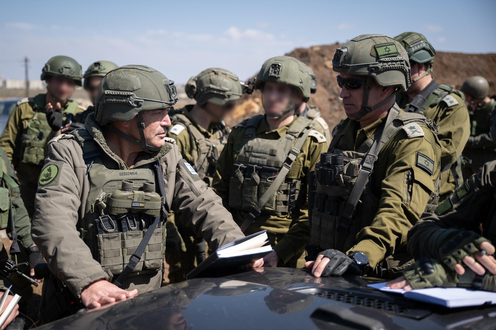 March 9, 2025 The Chief of the General Staff Toured the Area of ...