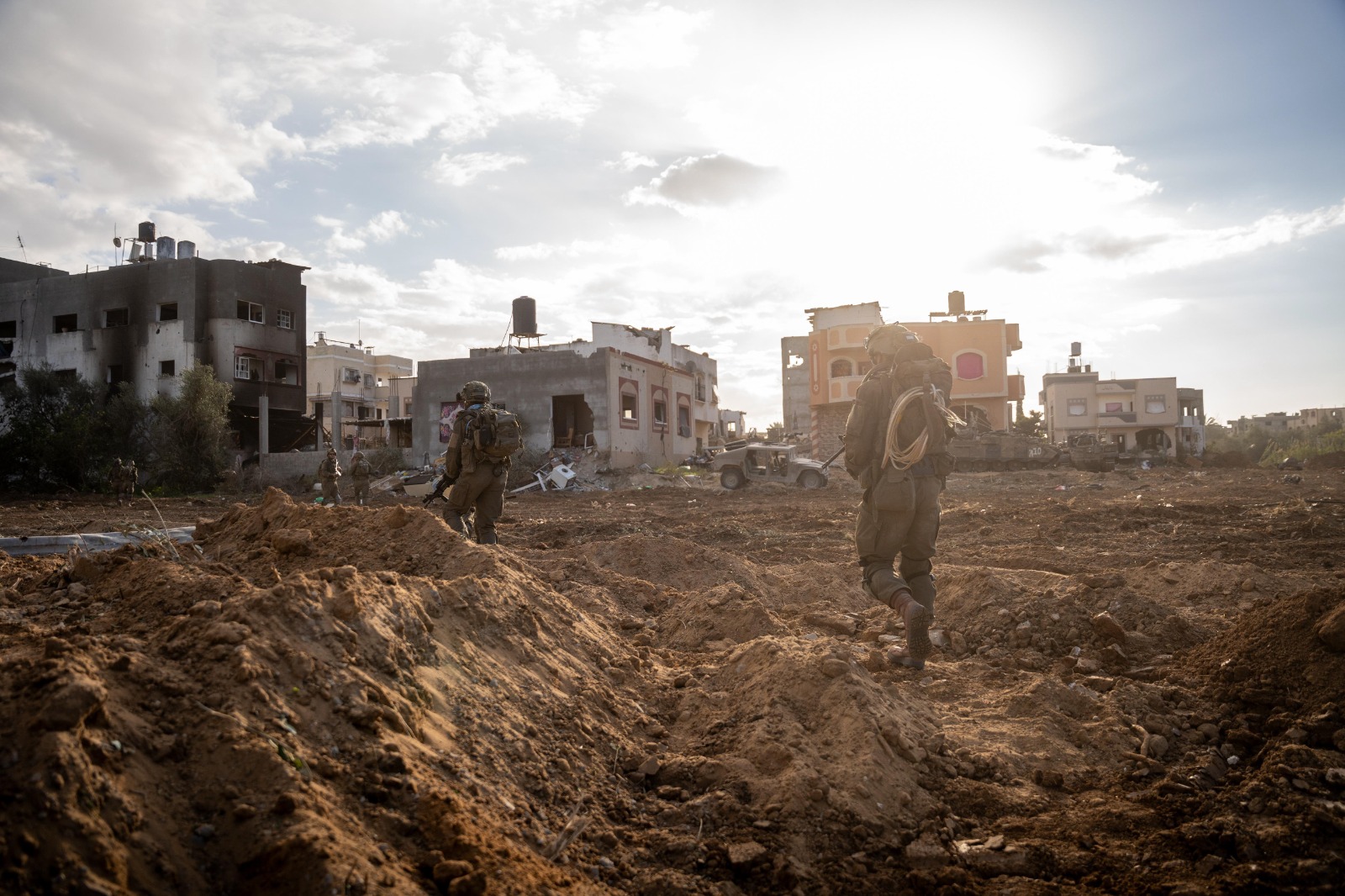 February 7, 2025 IDF Troops are Deployed and Ready in Defense in the ...